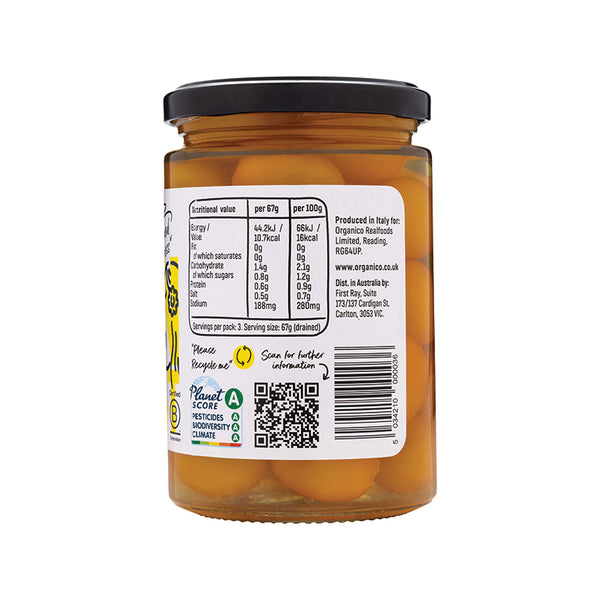 Organic Yellow Tomatoes in Brine - Organico Realfoods