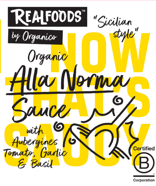 COMING SOON NEW! Organic Alla Norma sauce - Organico Realfoods